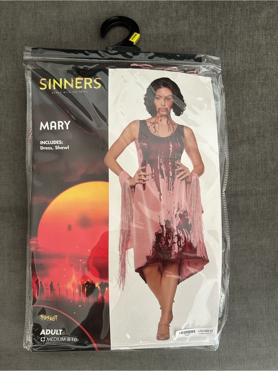 Spirit | Dresses | Spirit Mary Pink Fringe Costume Dress With Shawl ...